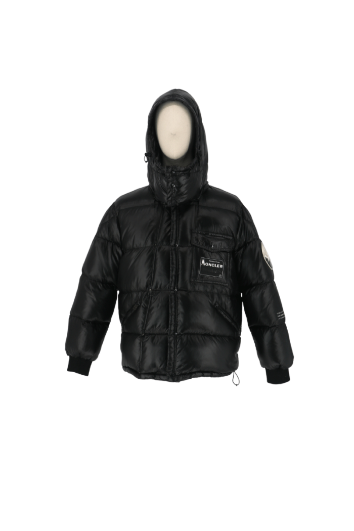 Moncler X Fragment Hiroshi Fujiwara Down Jacket In Black - Rent A Coat