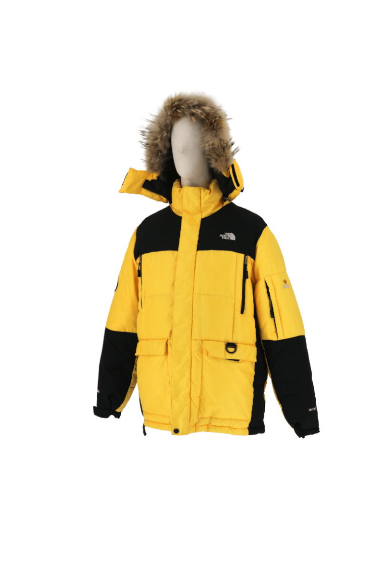 The North Face Men's Himalayan Down Parka Yellow - Rent A Coat
