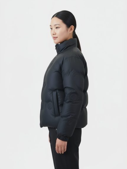 Louis Vuitton Monogram Quilted Blue Jean Padding Black - Rent A Coat